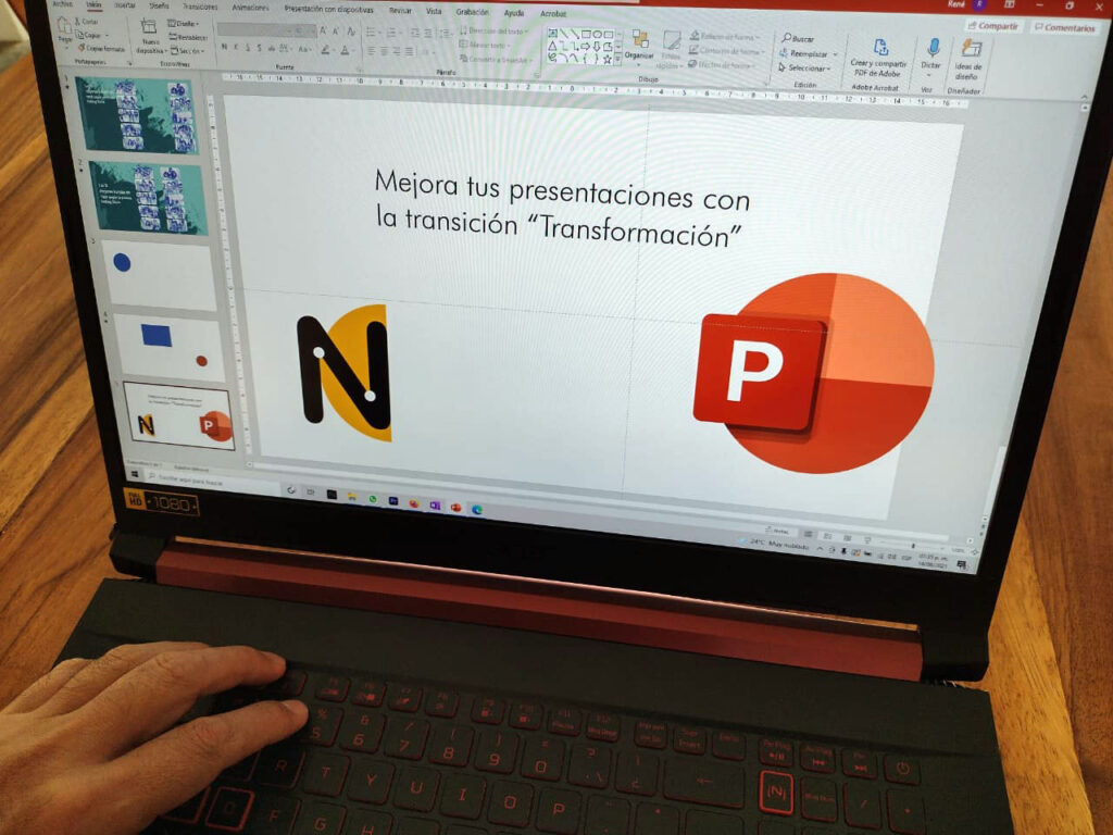 Mejora tus presentaciones con la transición “Transformación” en ...